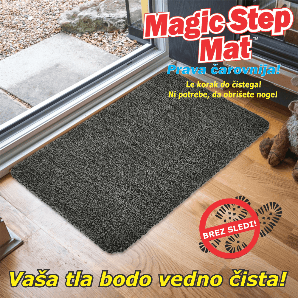 Magic Step Mat XXL – Vpojni Nedrseči Predpražnik za Dom - LUEN.SI